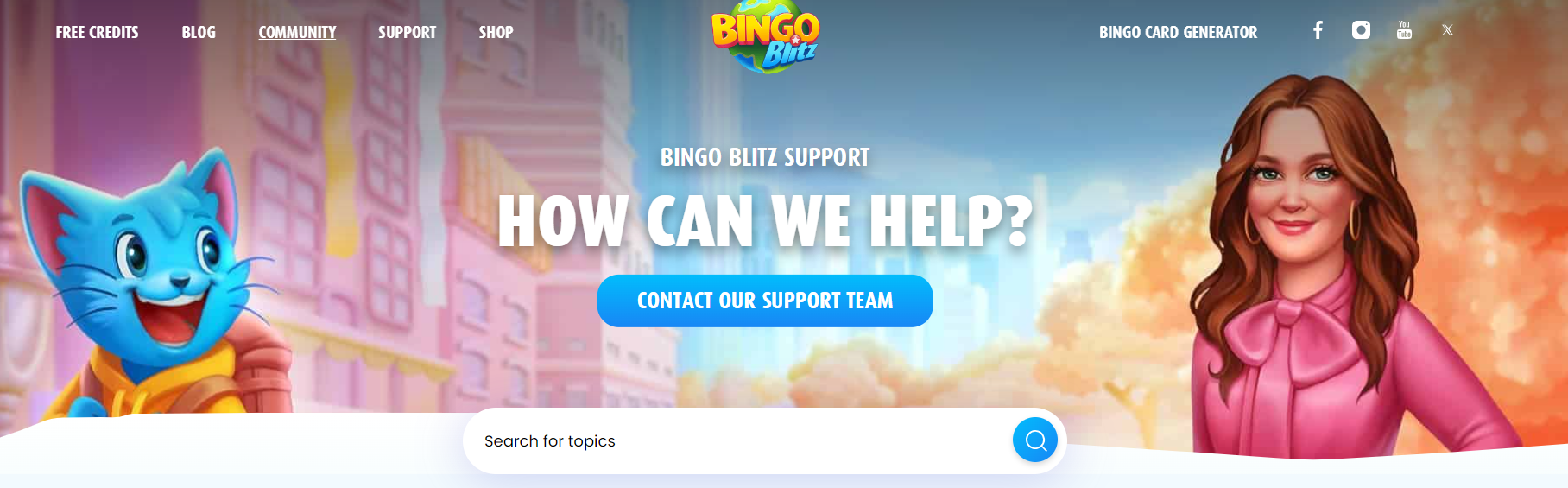 How to Open a Support Ticket - BingoBlitz