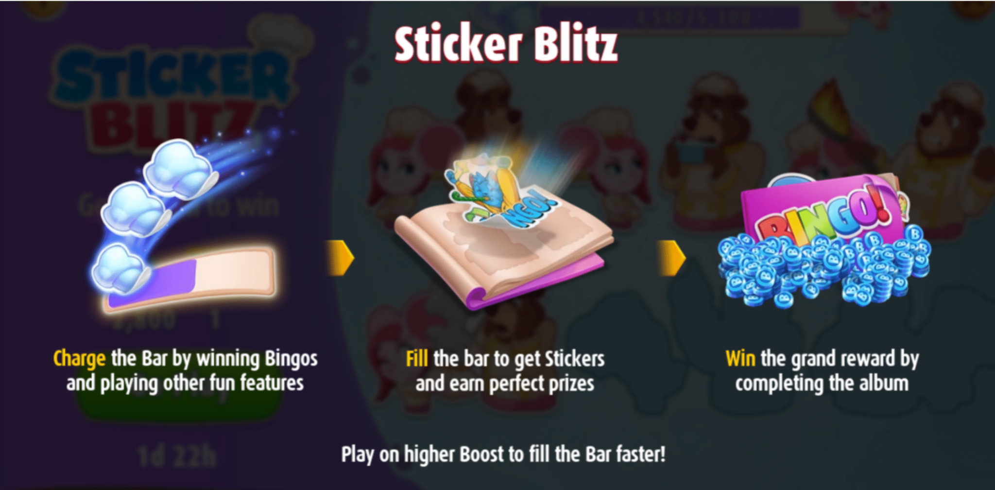 Sticker Blitz - BingoBlitz