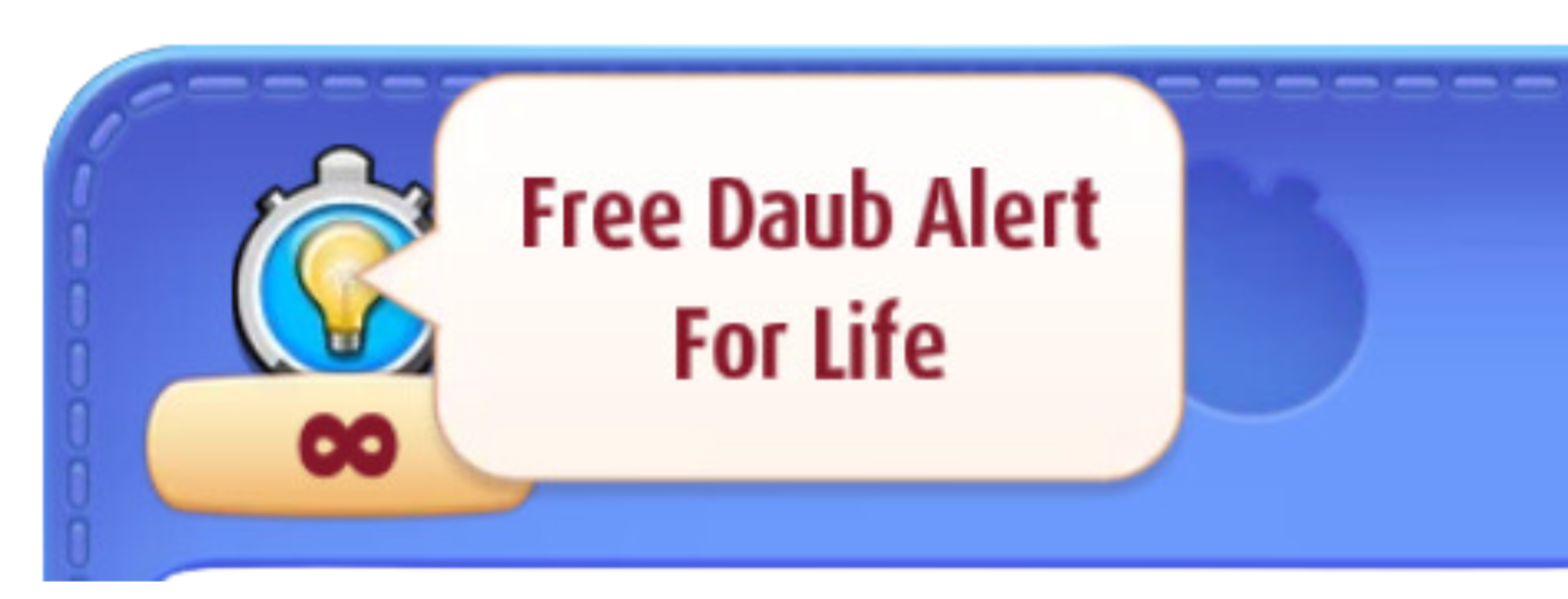 Daub Alert - BingoBlitz