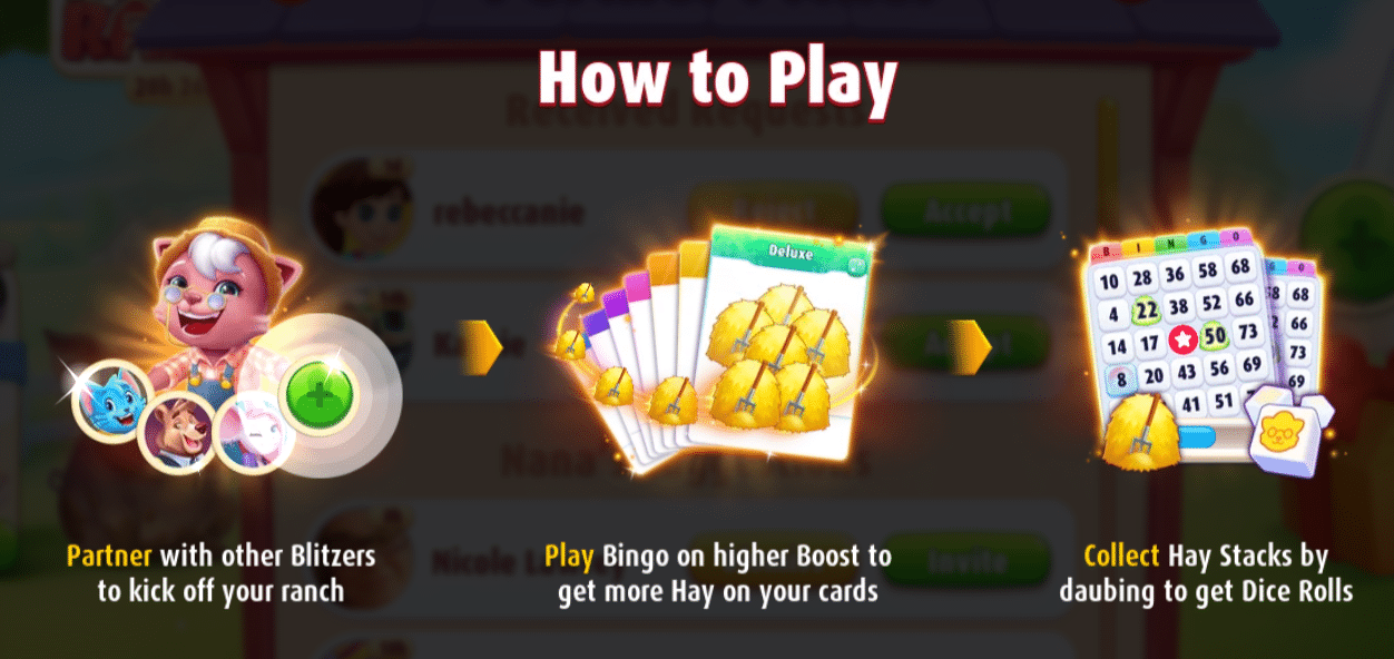 Partners Ranch: Play Bingo Blitz with Friends Online