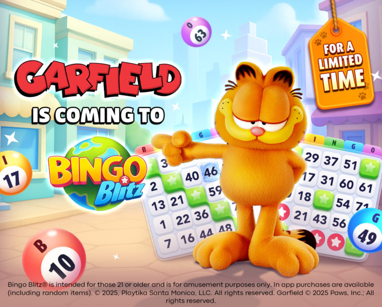 Garfield Enters Bingo Blitz: Lasagna Meets Bingo in a Purr-fect Event ...
